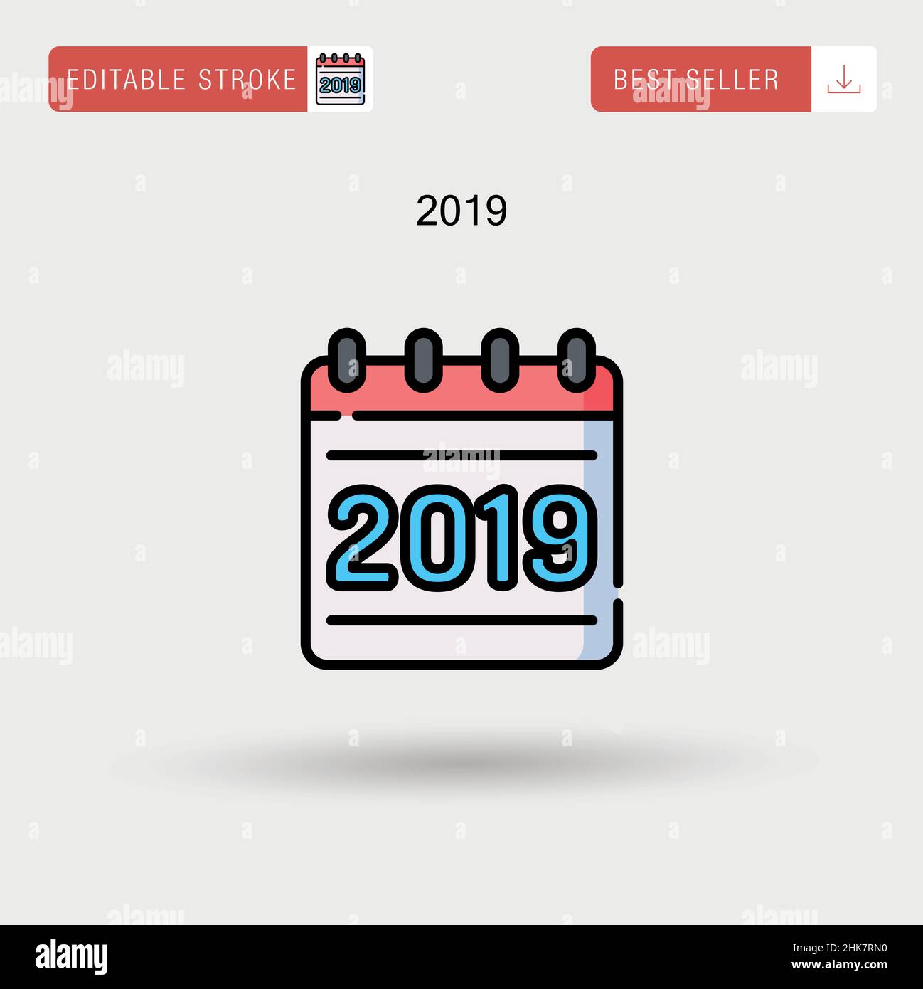 Number 2019 Stock Vector Images - Alamy