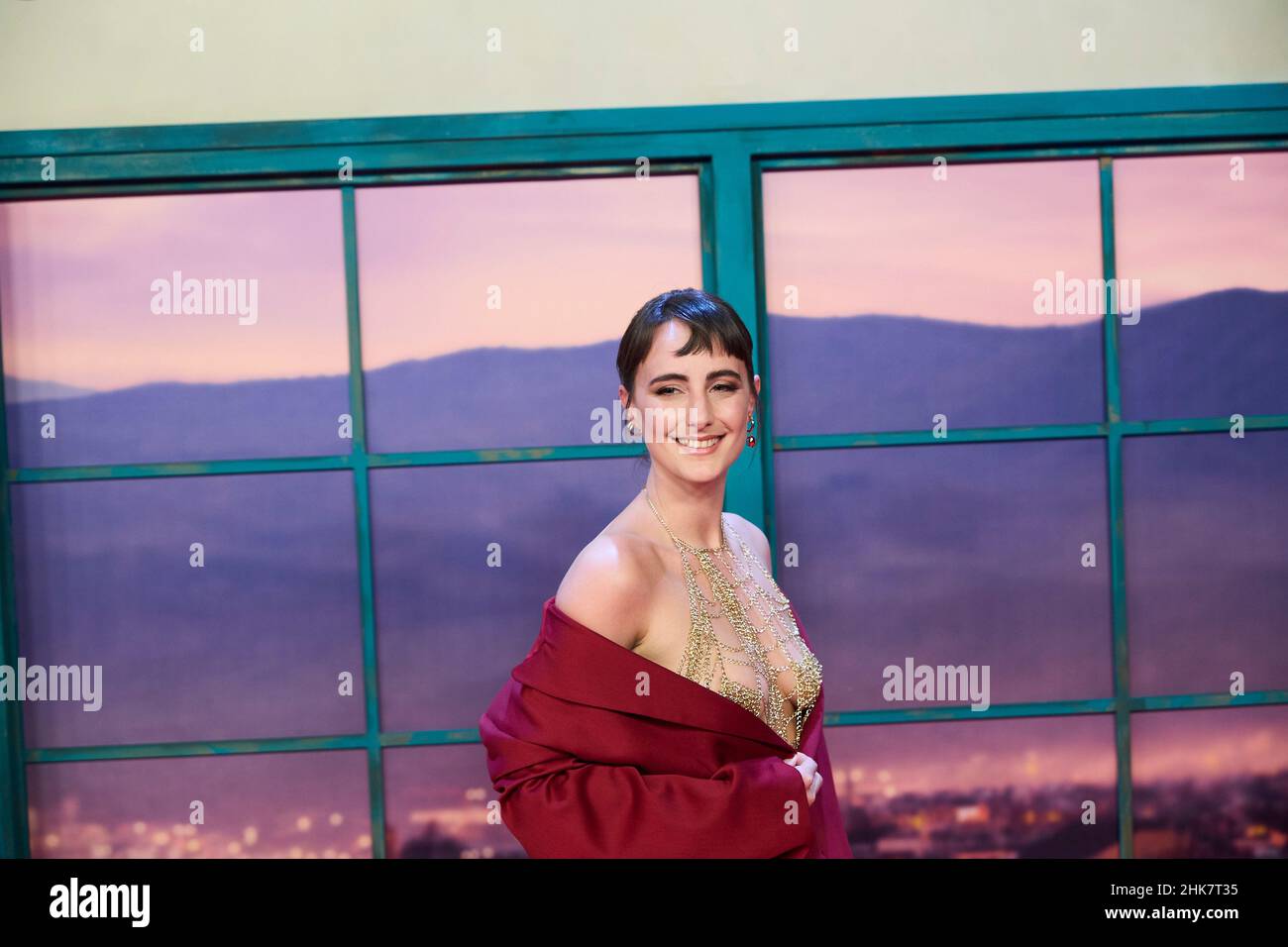 February 2, 2022, Madrid, Madrid, Spain: Emilia Lazo attends â€˜A ...