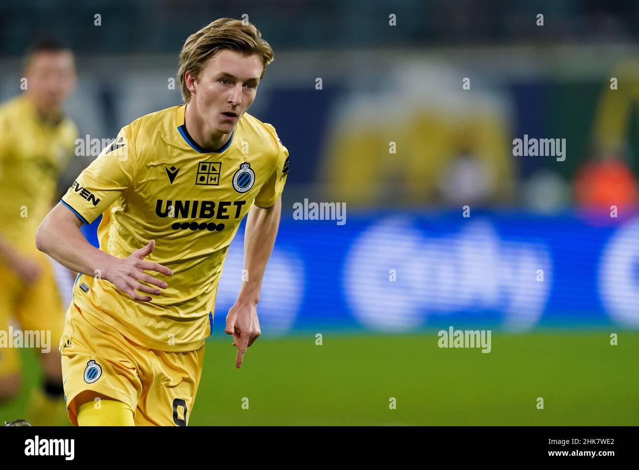 GENT, BELGIUM - FEBRUARY 2: Cisse Sandra of Club Brugge during the ...