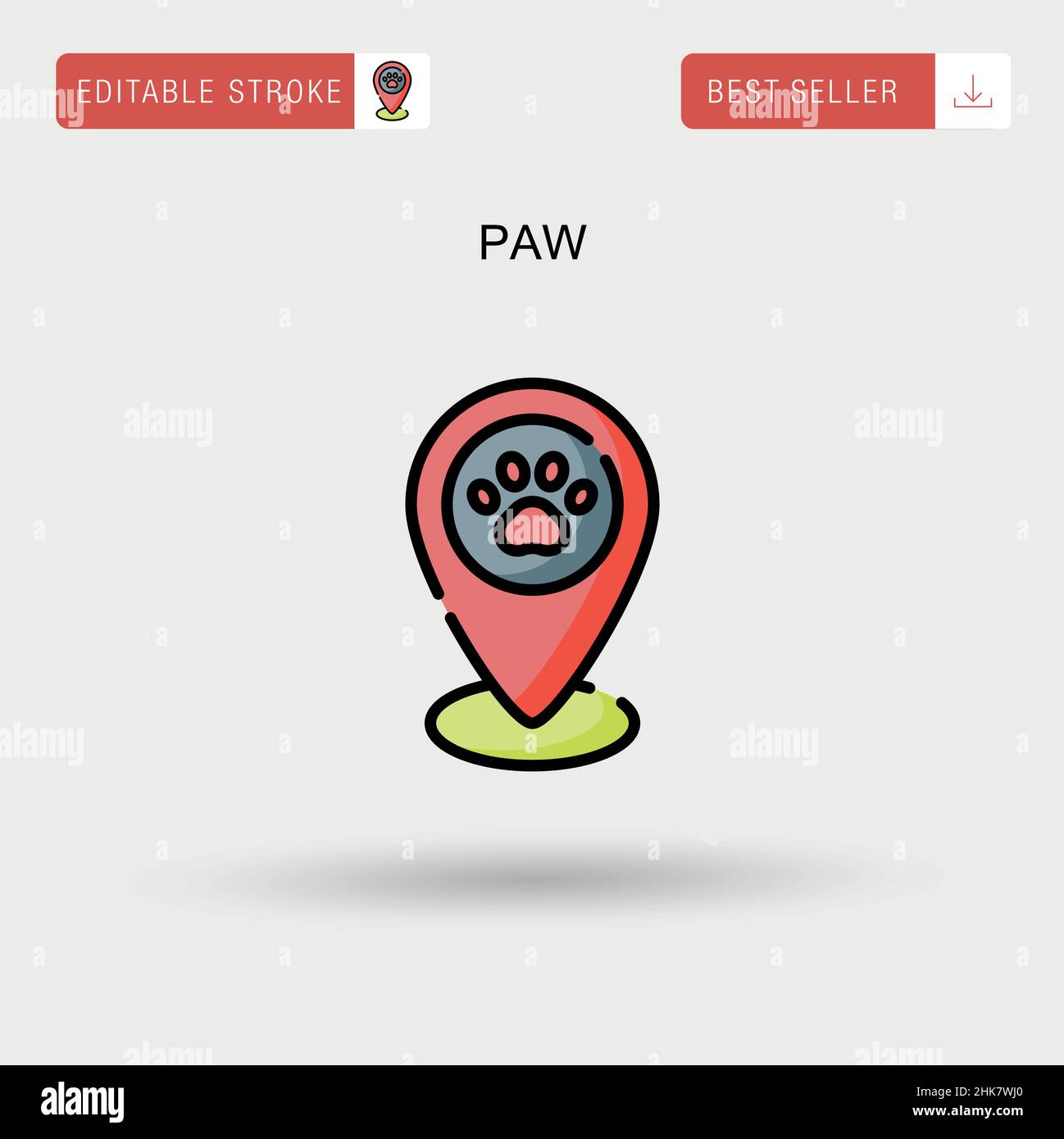 Paw patrol background Stock Vector Images - Alamy