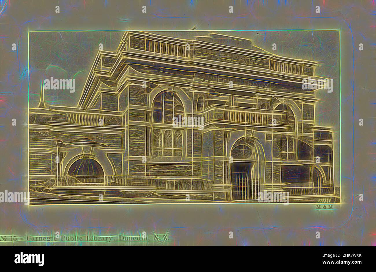 Inspired by Carnegie Public Library, Dunedin, New Zealand, Muir ...