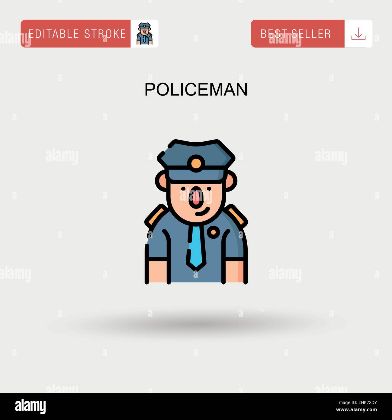 Cop law Stock Vector Images - Alamy