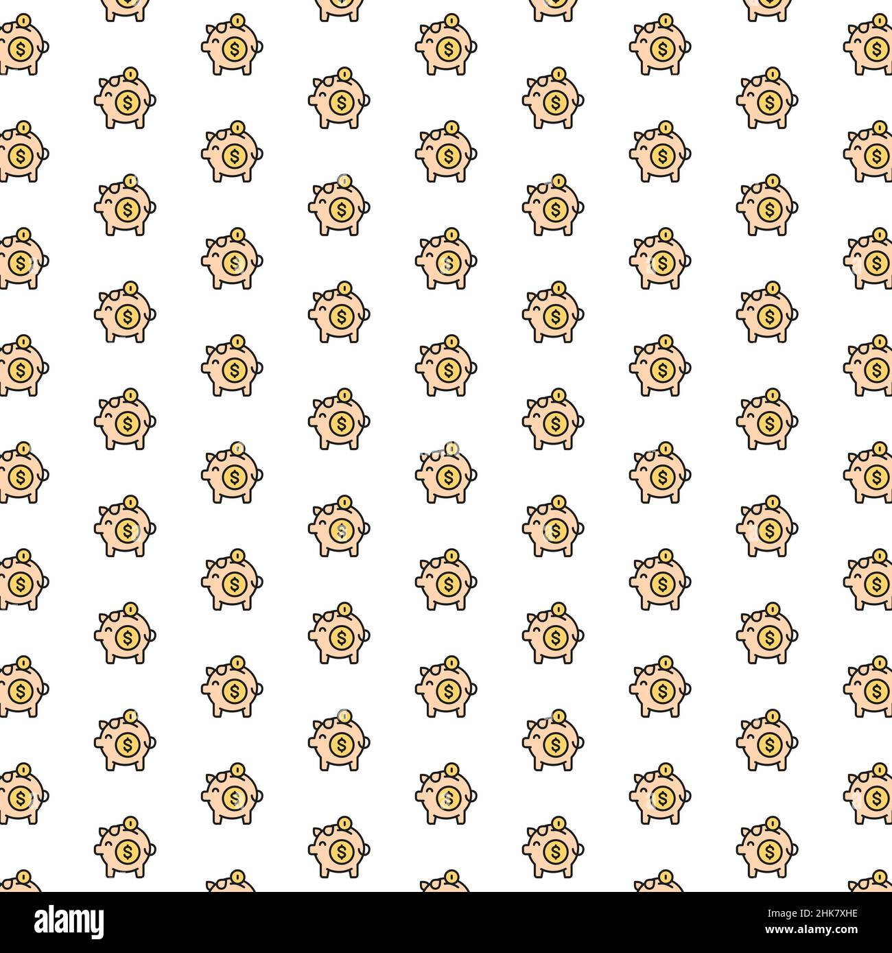 Money savings color icons Stock Vector Images - Alamy