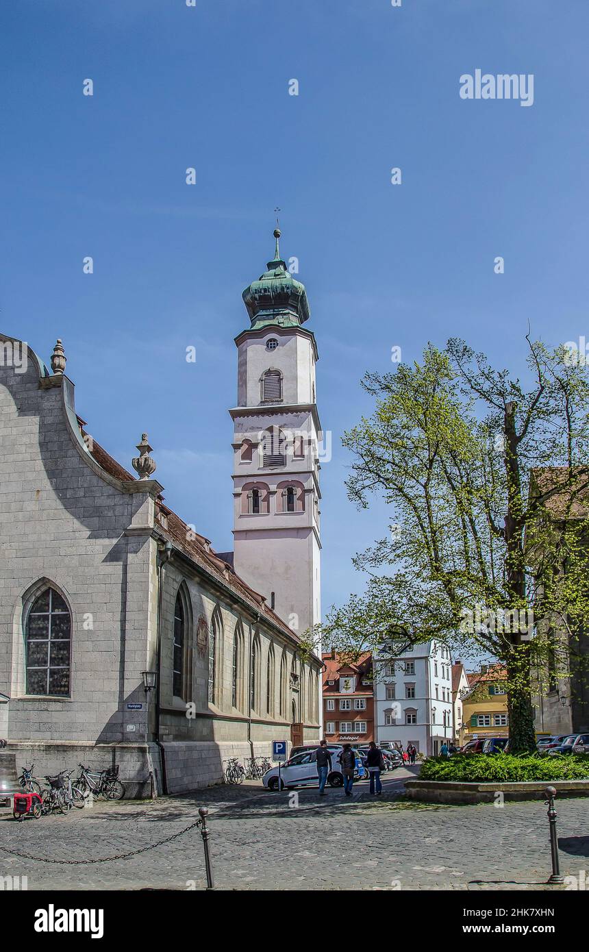 Cathedral of our lady the catholic parish church of lindau hi-res stock ...