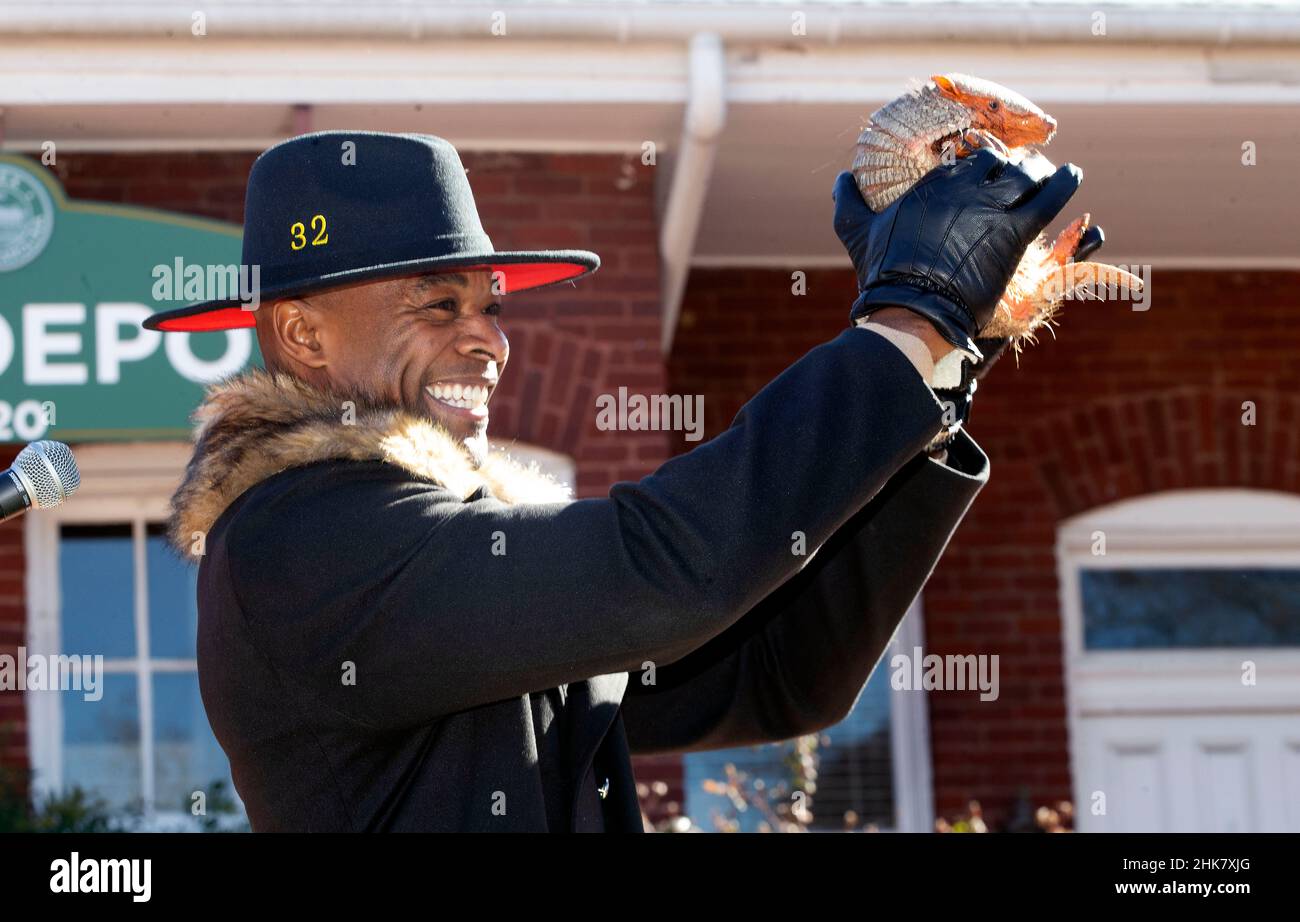 Apex, North Carolina, USA. 2nd Feb, 2022. Apex Mayor JACQUES GILBERT ...