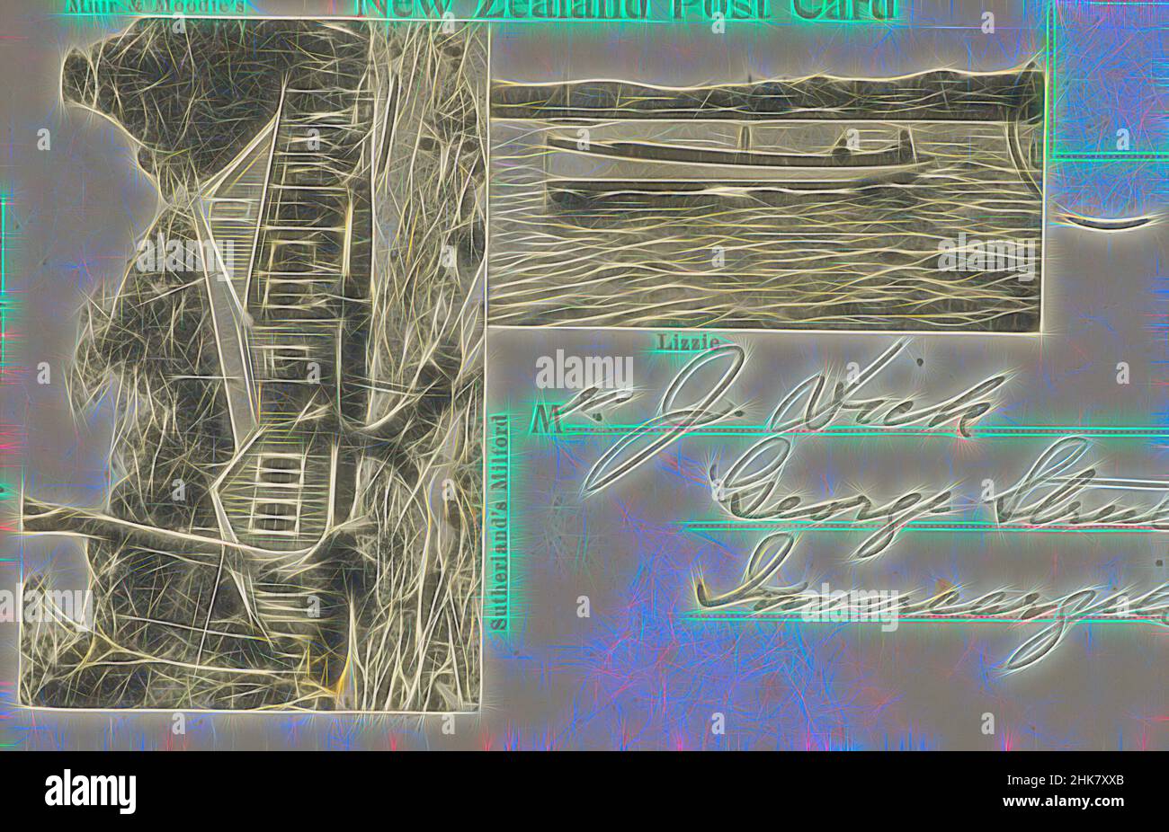 Milford sound sutherland and lizzie hi-res stock photography and images ...