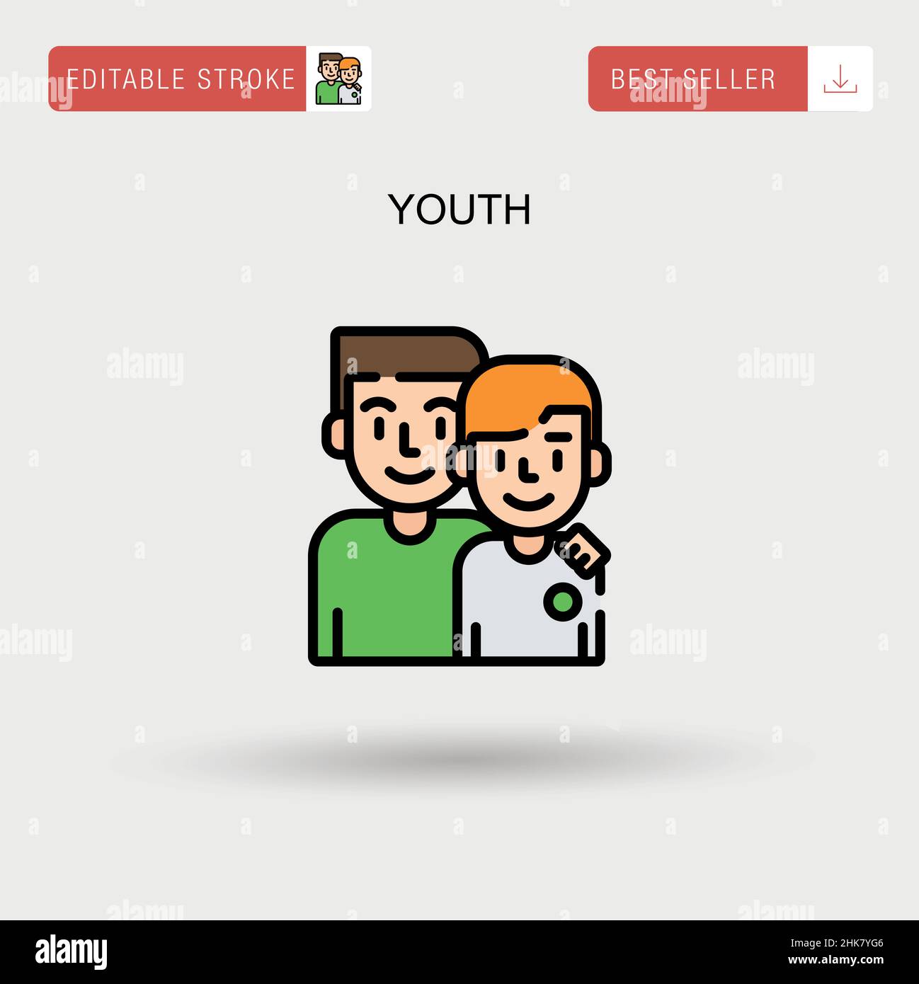 Youth group Stock Vector Images - Alamy