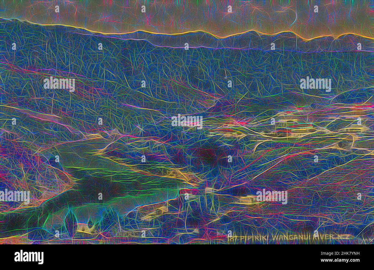 Inspired by Pipiriki, Wanganui River, New Zealand, Muir & Moodie studio ...