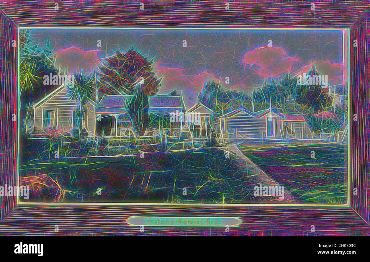 Inspired by Graham's Accomodation House, Wairakei, New Zealand, Muir ...