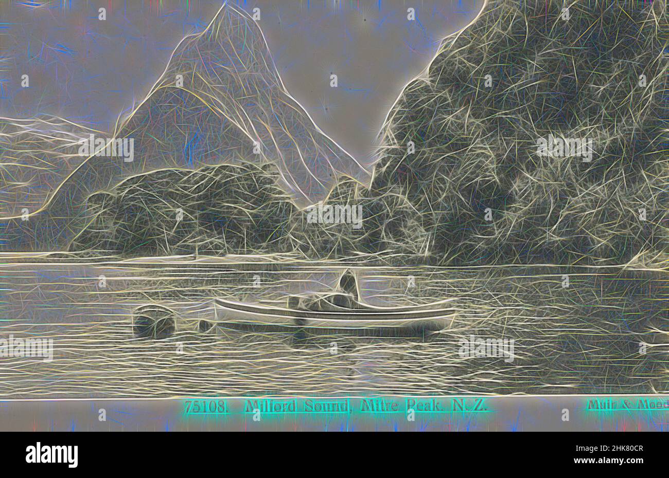 Inspired by Milford Sound, Mitre Peak, New Zealand, Muir & Moodie ...