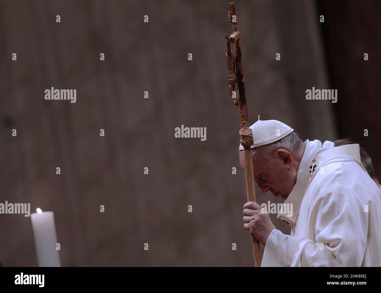 Vatican City, Italien. 02nd Feb, 2022. Pope Francis "feast of candles ...