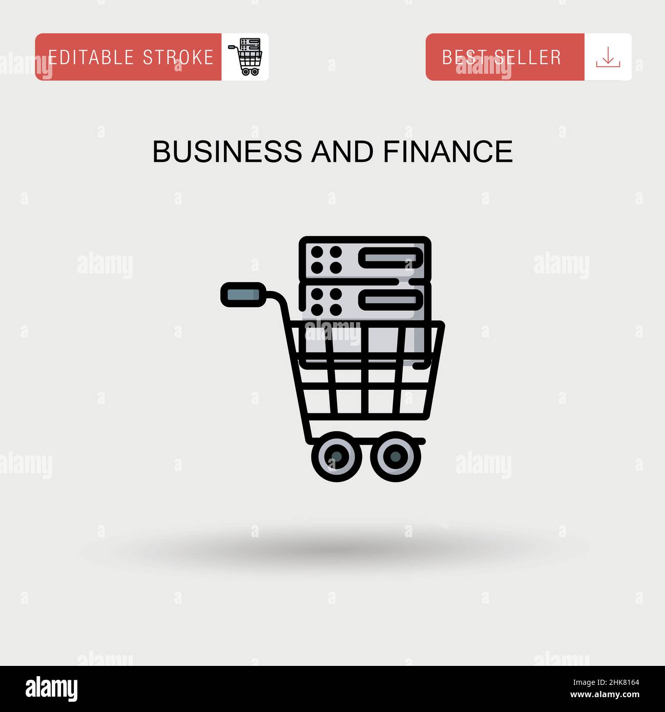 Business finance banking icon Stock Vector Images - Alamy