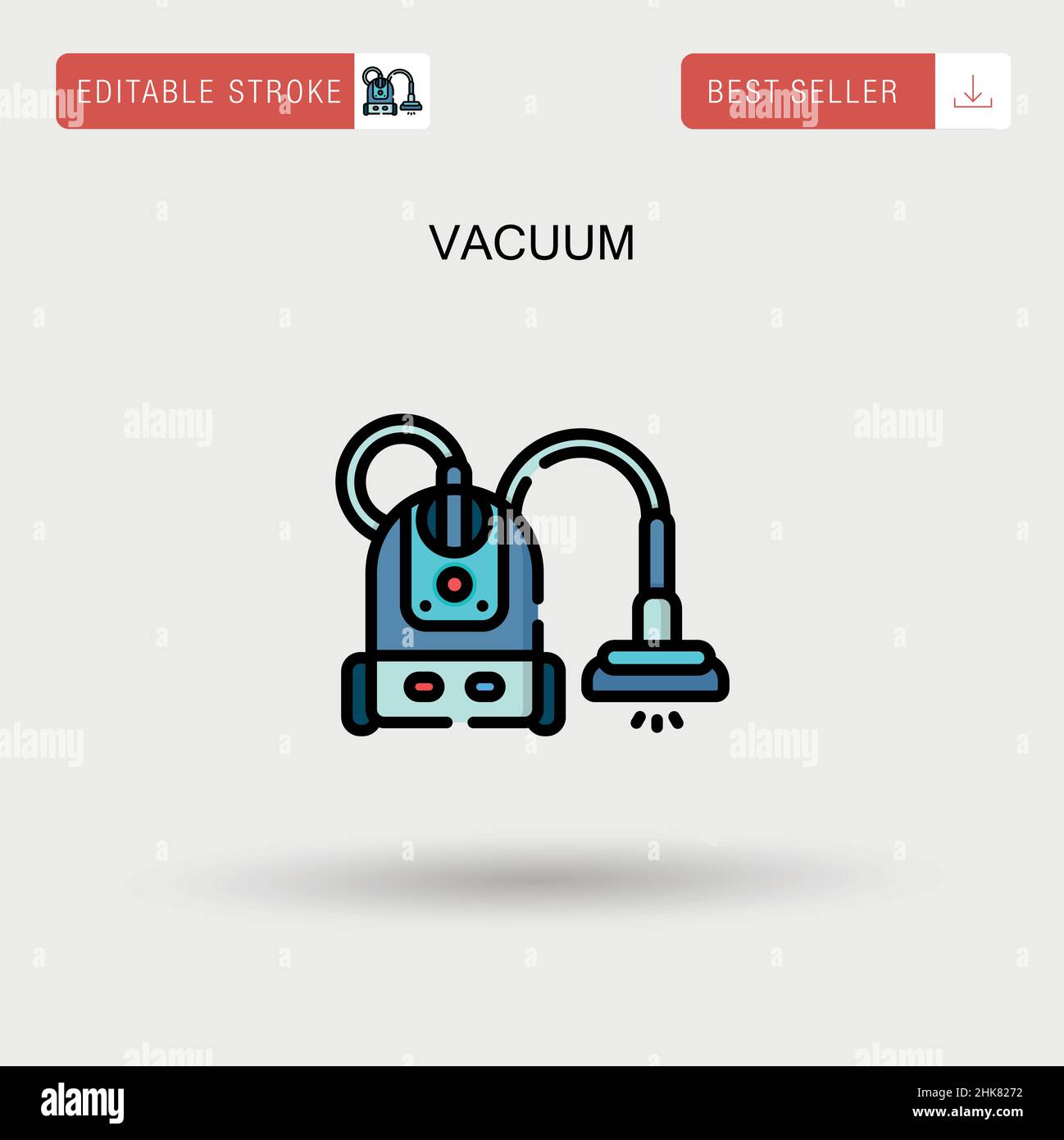 Woman vacuuming sofa sofa Stock Vector Images - Alamy