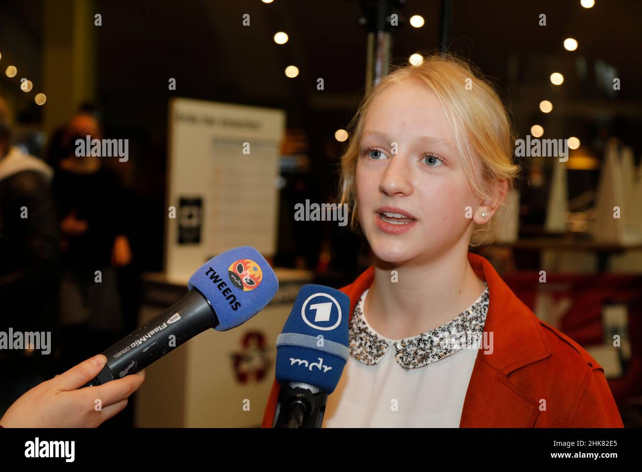 Annlis Krischke bei der Premiere des Kinofilms 'Träume sind wie wilde ...