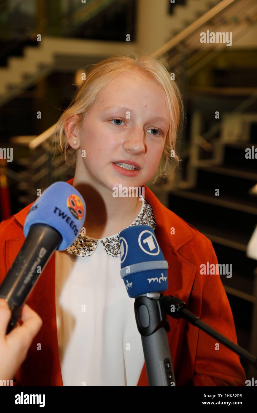 Annlis Krischke bei der Premiere des Kinofilms 'Träume sind wie wilde ...