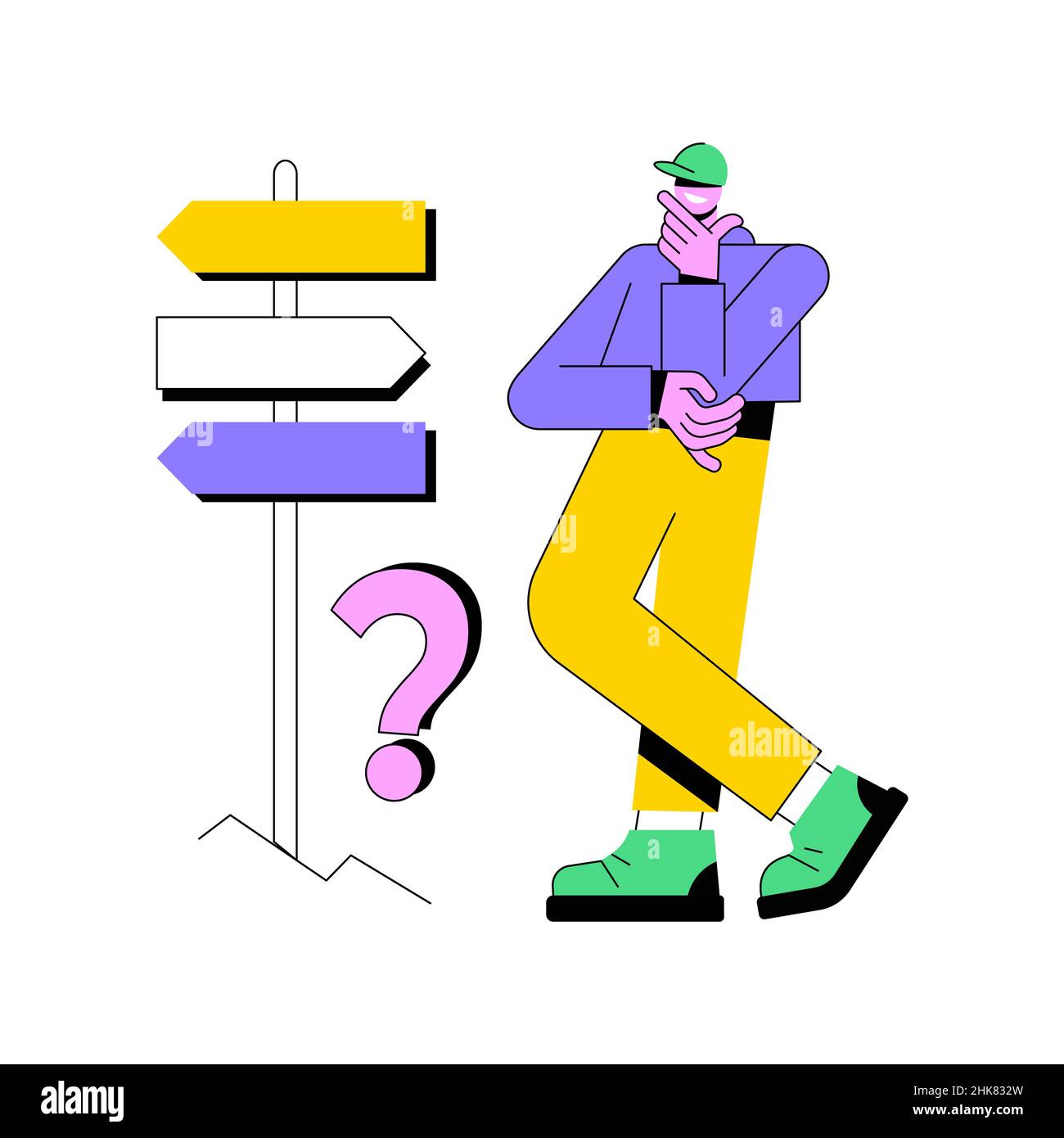 Decision making abstract concept vector illustration. Problem solving ... Decision making abstract concept vector illustration. Problem solving ...