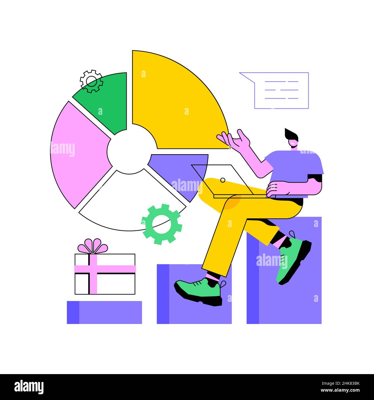 Product strategy abstract concept vector illustration. Product ...