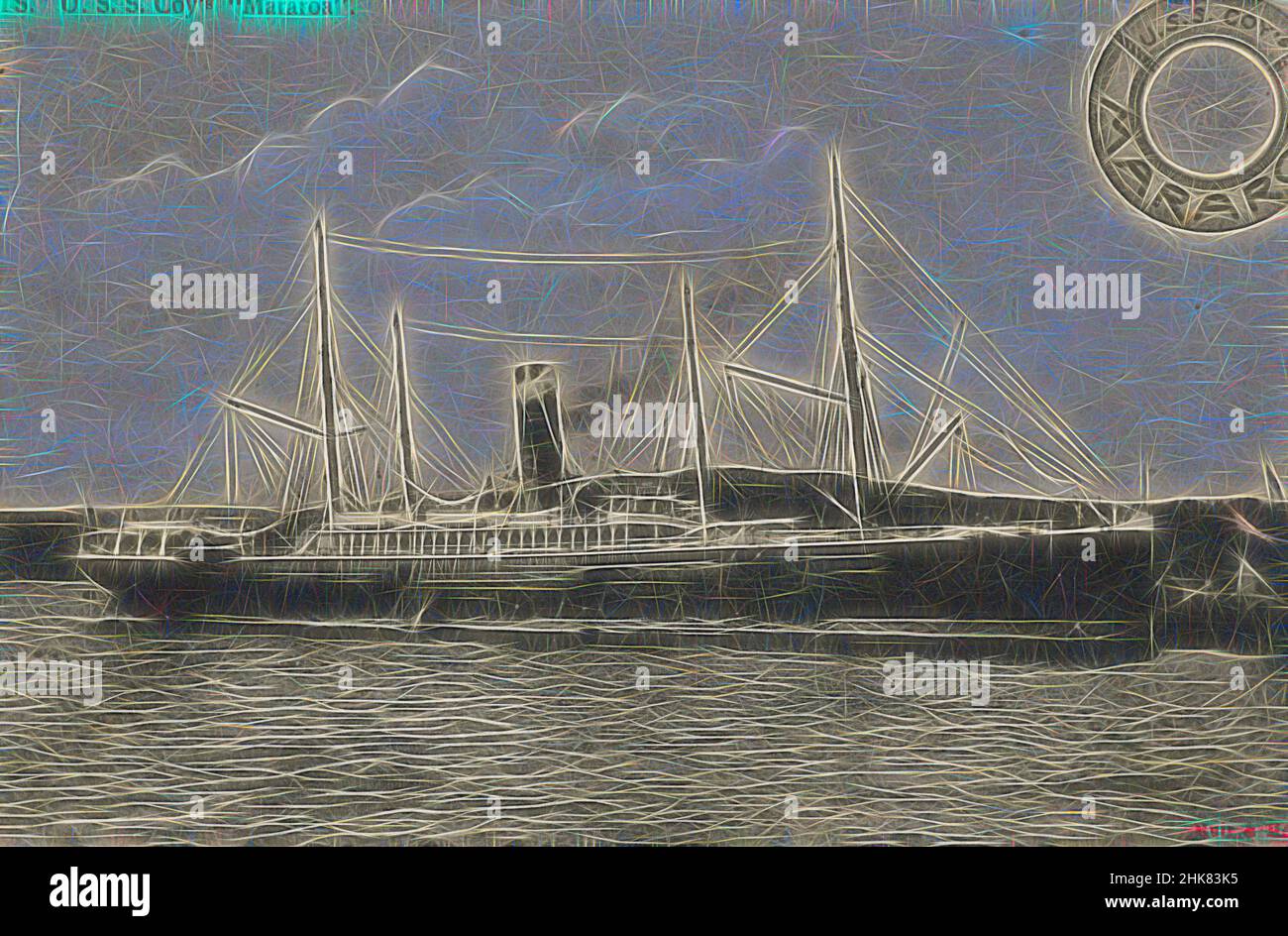 Inspired by Union Steam Ship Mararoa, Muir & Moodie studio, 1909 - 1915 ...