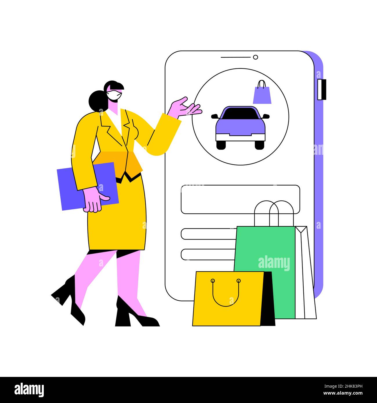 Pickup pay window Stock Vector Images - Alamy