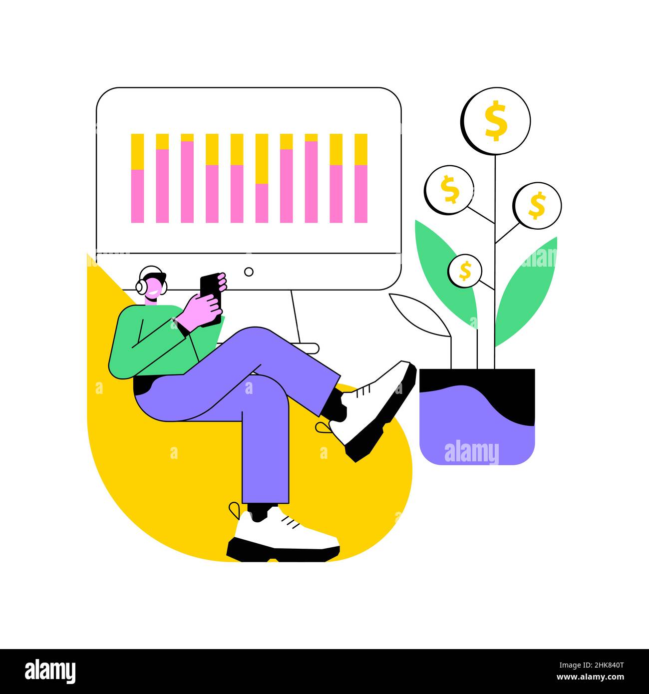 Pay upfront Stock Vector Images - Alamy