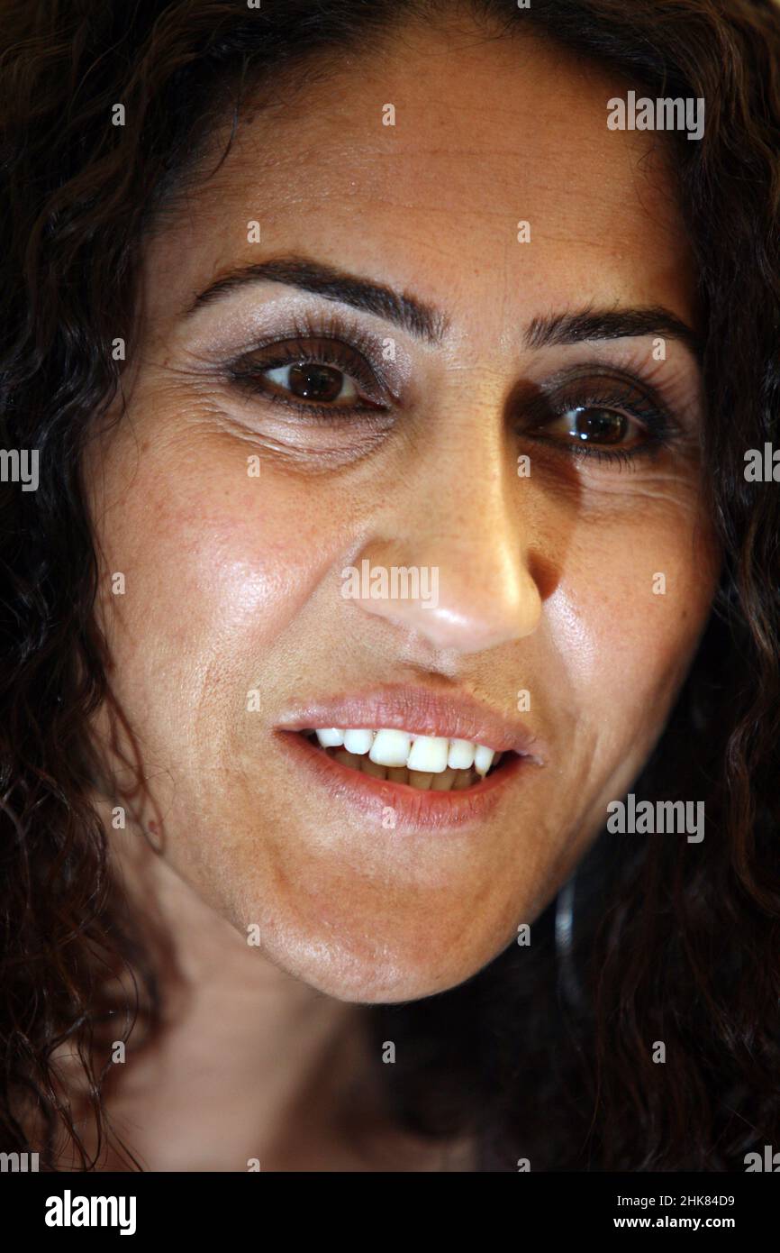 ISTANBUL, TURKEY - APRIL 30: Famous Kurdish musician and singer Aynur ...