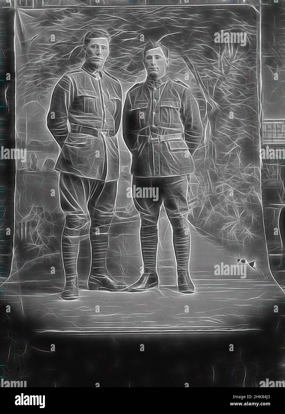 Inspired by Gerald Gower (left) and Alfred Featherston Gower (right ...