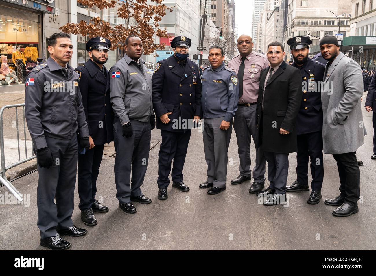 Funeral was held at Saint Patrick’s Cathedral for the fallen police ...