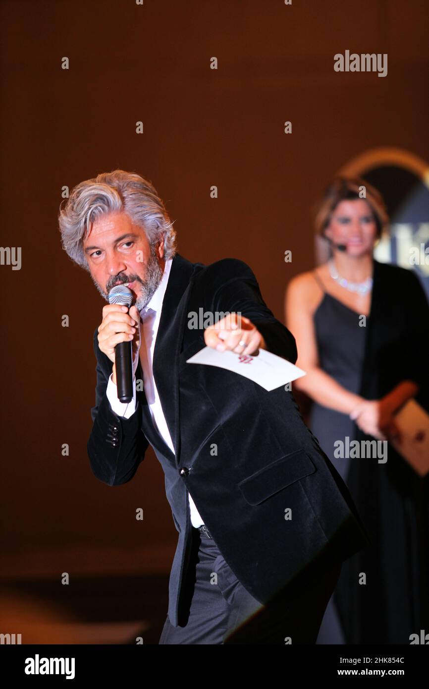 ISTANBUL, TURKEY - NOVEMBER 17: Famous Turkish actor, host, thespian ...