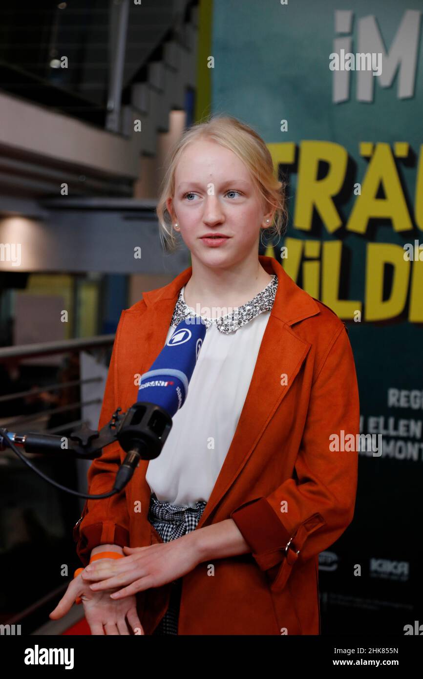 Annlis Krischke bei der Premiere des Kinofilms 'Träume sind wie wilde ...