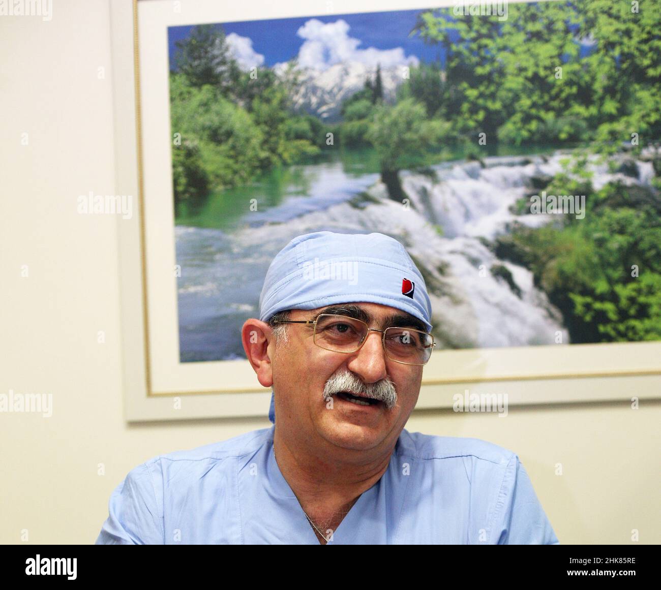 ISTANBUL, TURKEY - JULY 29: Famous Turkish medical doctor, coronary and ...