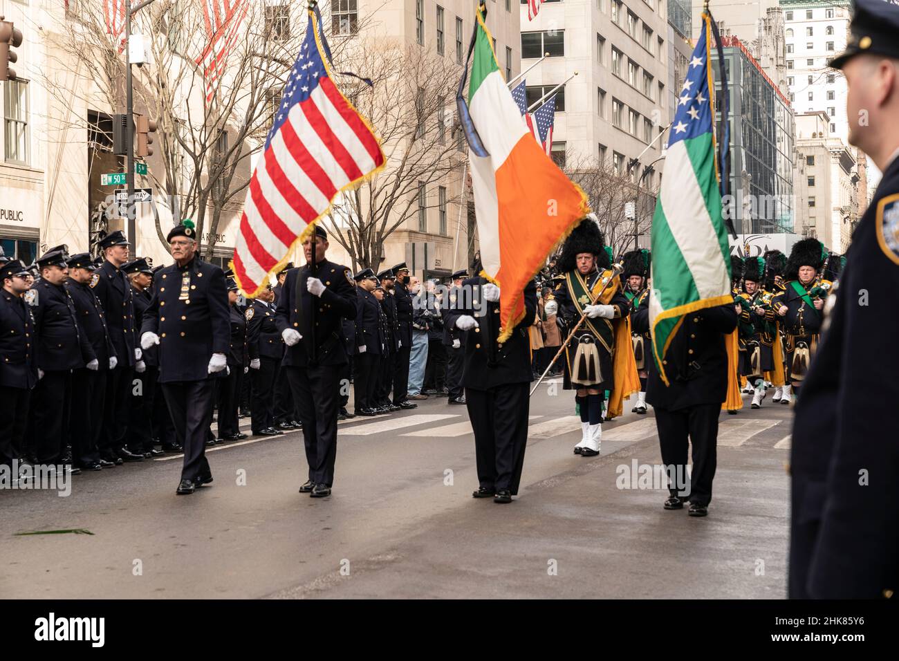 New York, NY - February 2, 2022: Funeral was held at Saint Patrick’s ...