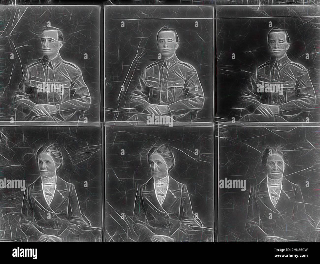 Inspired by Three portraits each on one negative of William Horace ...