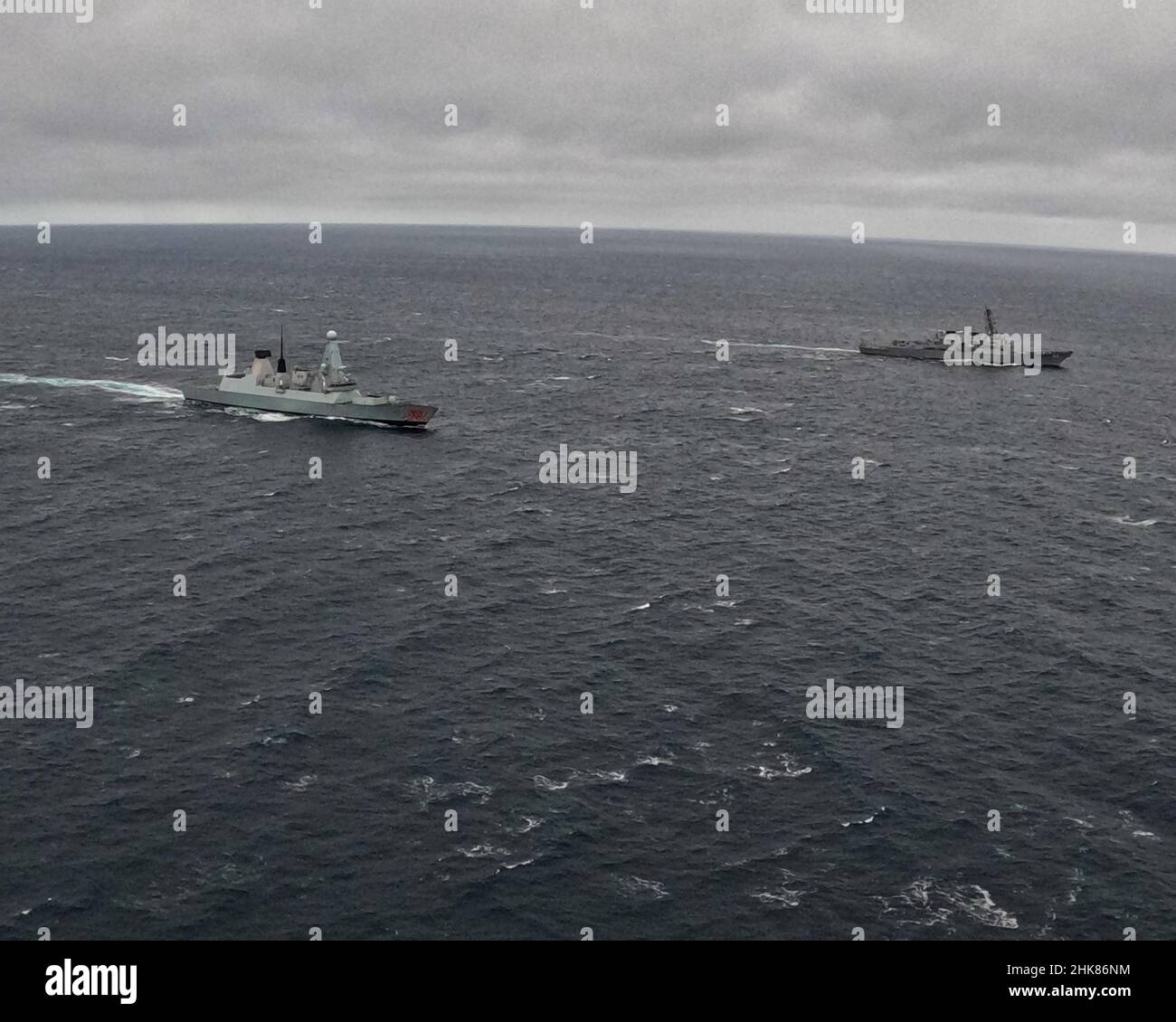 NORTH ATLANTIC OCEAN (Jan. 29, 2022) The Arleigh Burke-class guided ...