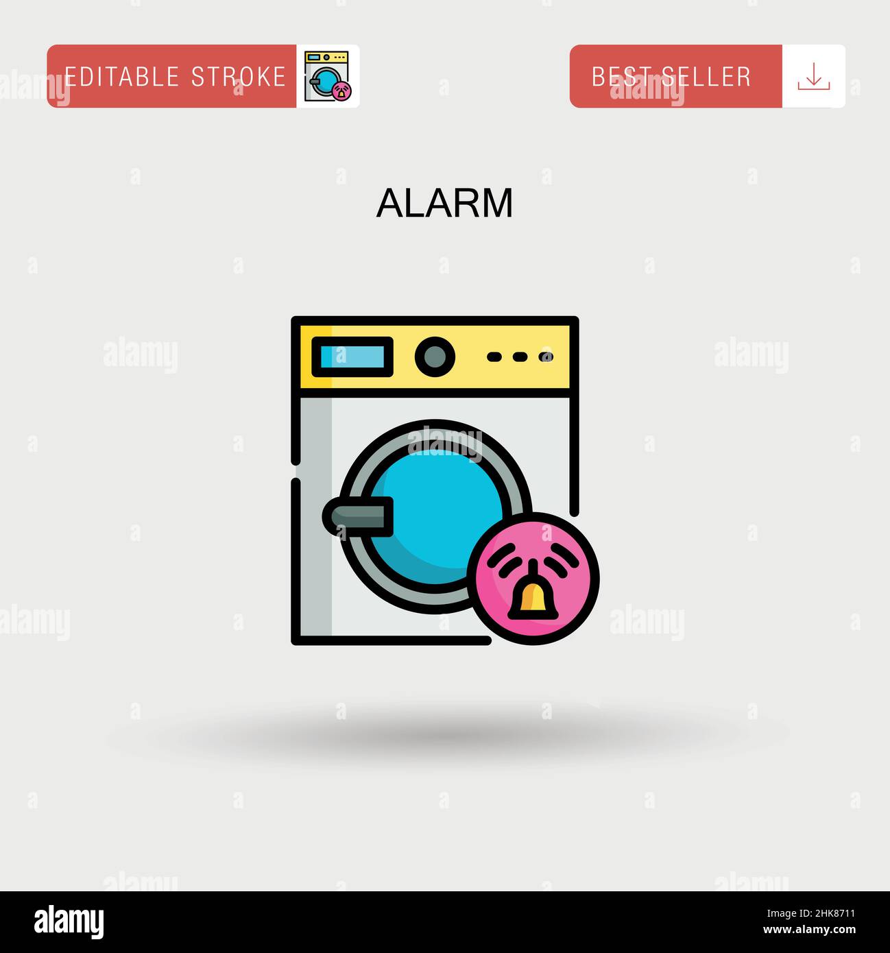 House alarm clock Stock Vector Images - Alamy