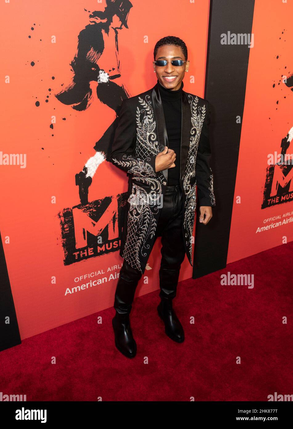 New York, United States. 01st Feb, 2022. Myles Frost attends "MJ" The ...