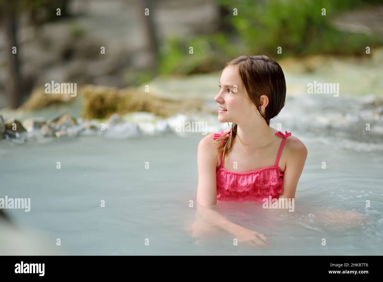 Bathing in waterfalls hi-res stock photography and images - Alamy