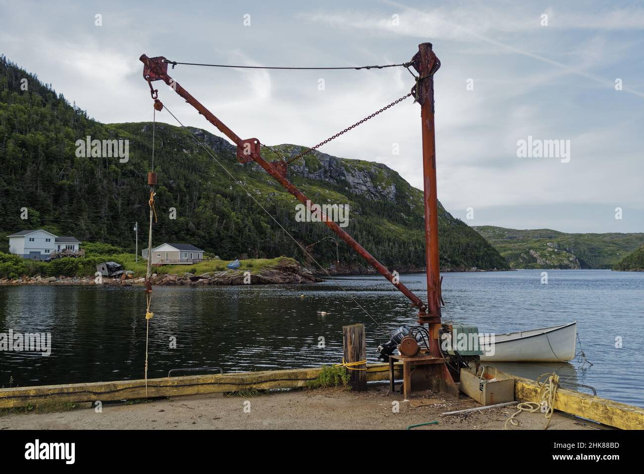 Dock winch hi-res stock photography and images - Alamy