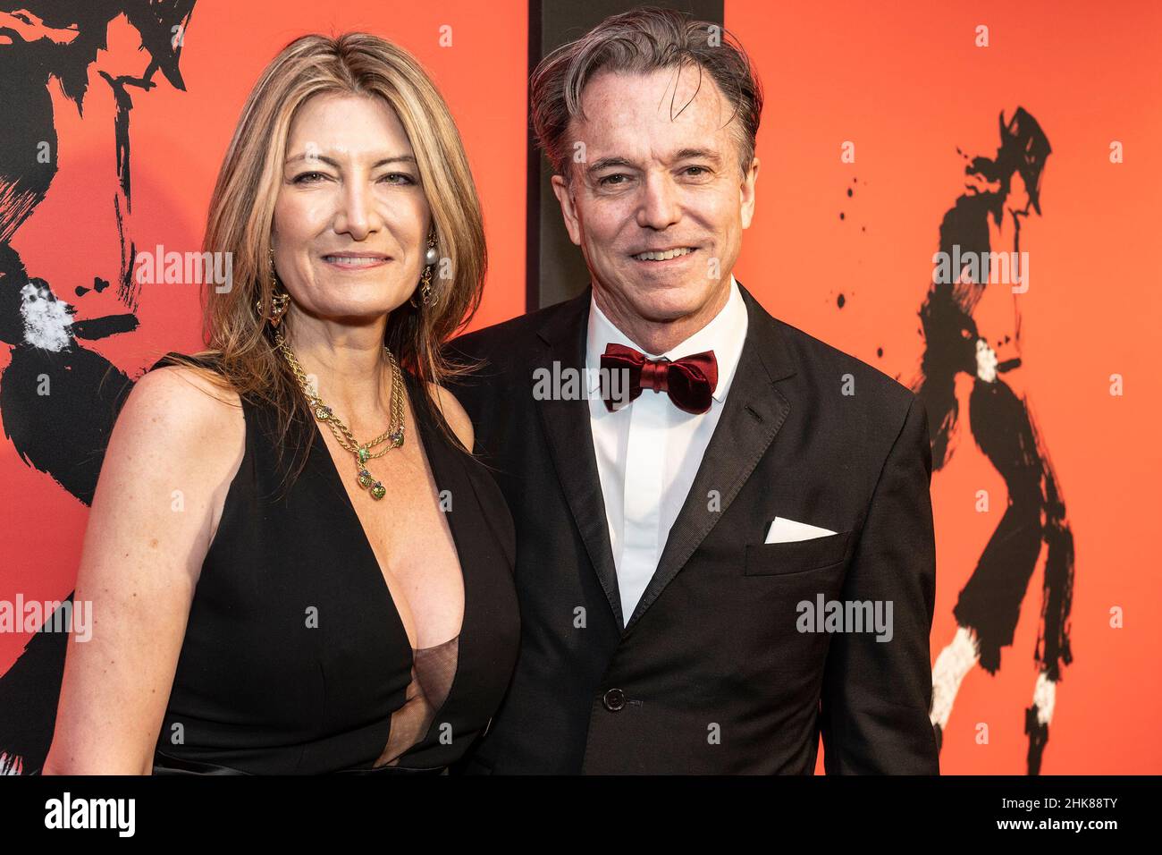 New York, New York, USA. 1st Feb, 2022. ia Vollack and Derek McLane attend ''MJ'' The Michael ...