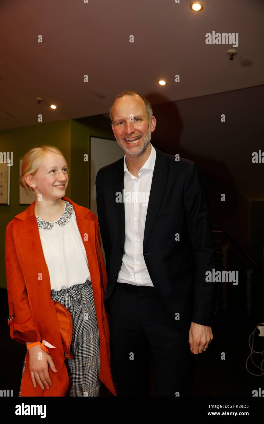 Clemens Schaeffer und Annlis Krischke bei der Premiere des Kinofilms ...