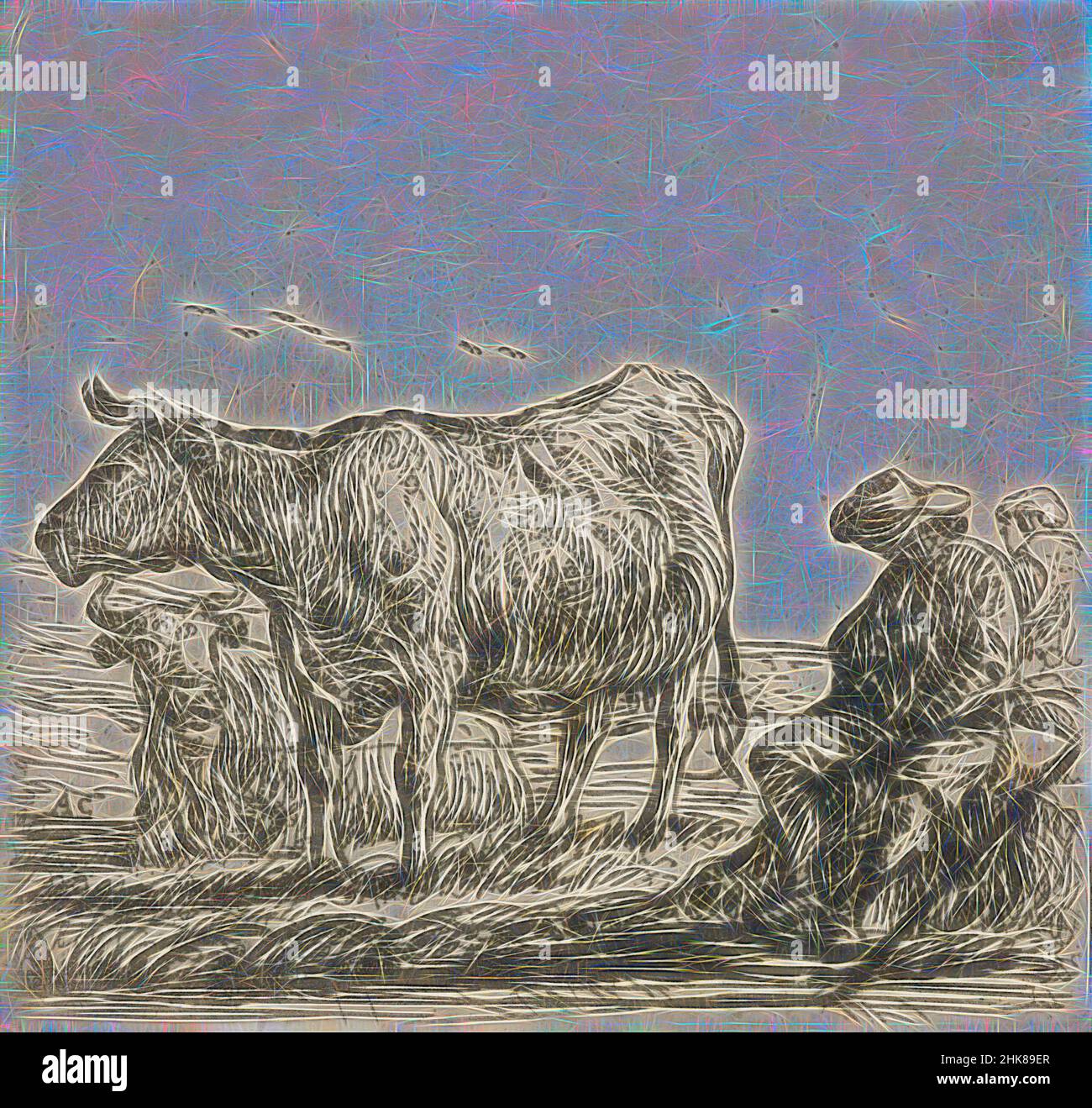 Inspired by Cows.., Aelbert Cuyp, artist, 1640-1665, Netherlands ...