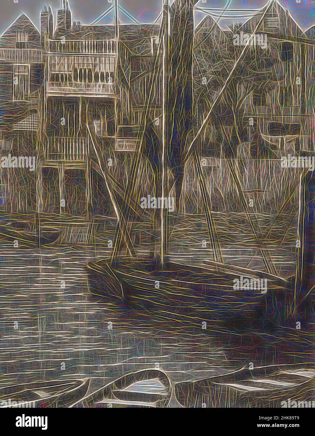 Inspired by The Adam and Eve Inn, Chelsea, Edwin Edwards, artist, 1872 ...