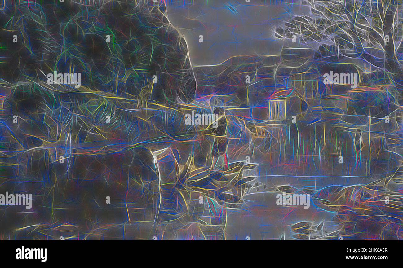 Inspired by River scene - boy fishing, William Beverley, England ...