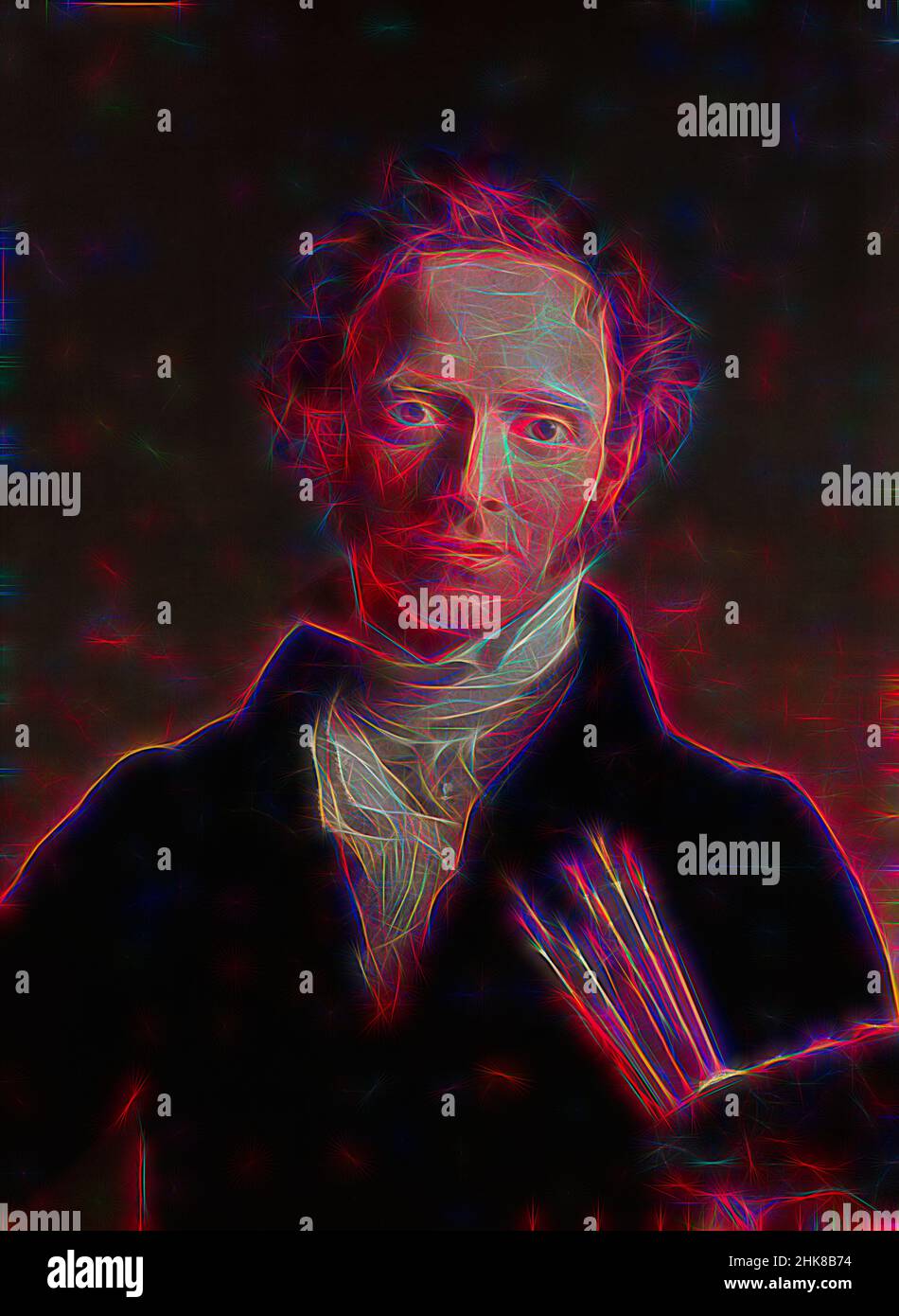 Inspired by Portrait of the artist, George Dawe, painter, circa 1810 ...