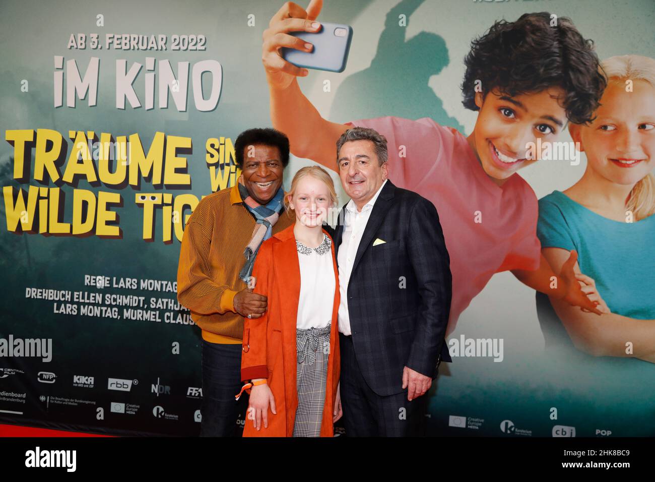 Roberto Blanco, Annlis Krischke und Gunnar Schellenberger bei der ...