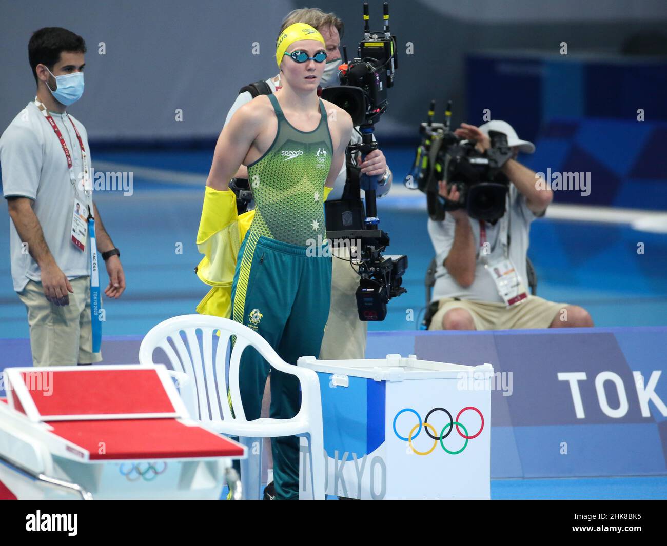 JULY 26th, 2021 - TOKYO, JAPAN: Ariarne Titmus of Australia in action ...