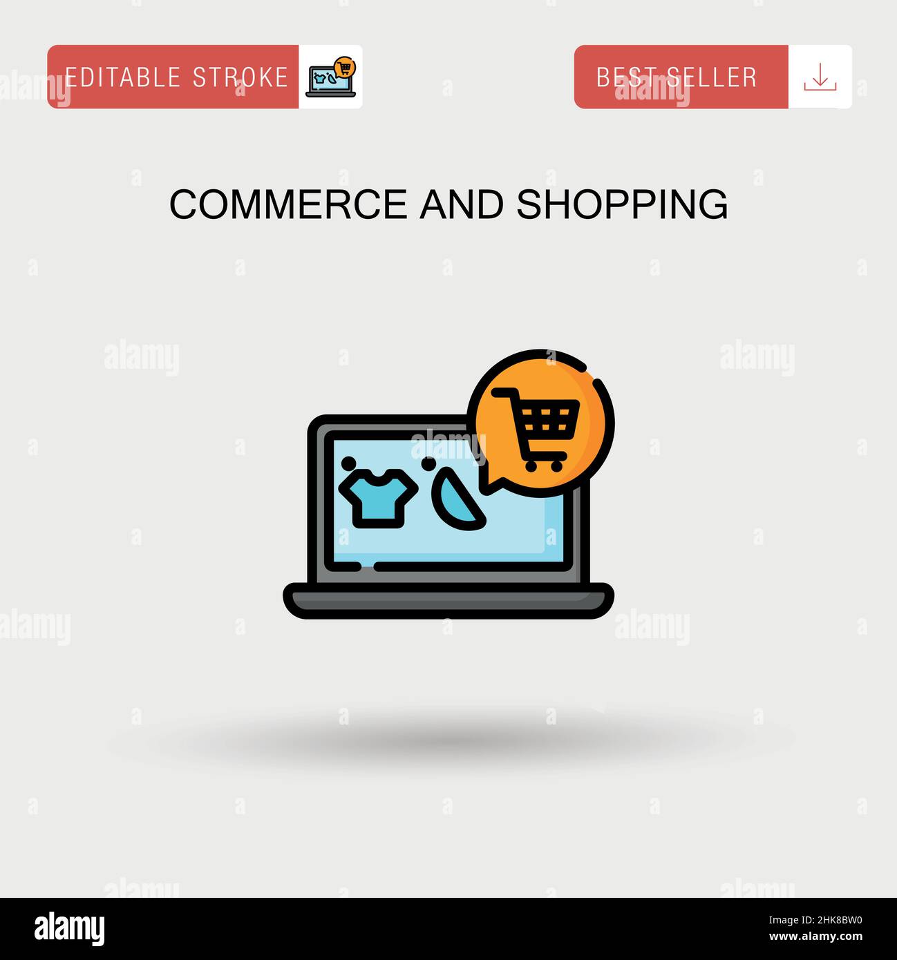 Commerce smartphone discount store Stock Vector Images - Alamy