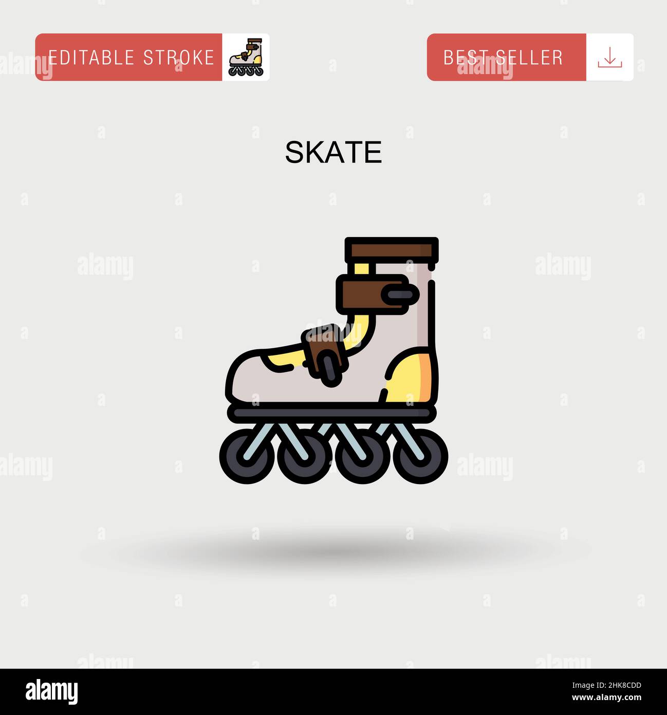 Skate poster background Stock Vector Images - Alamy
