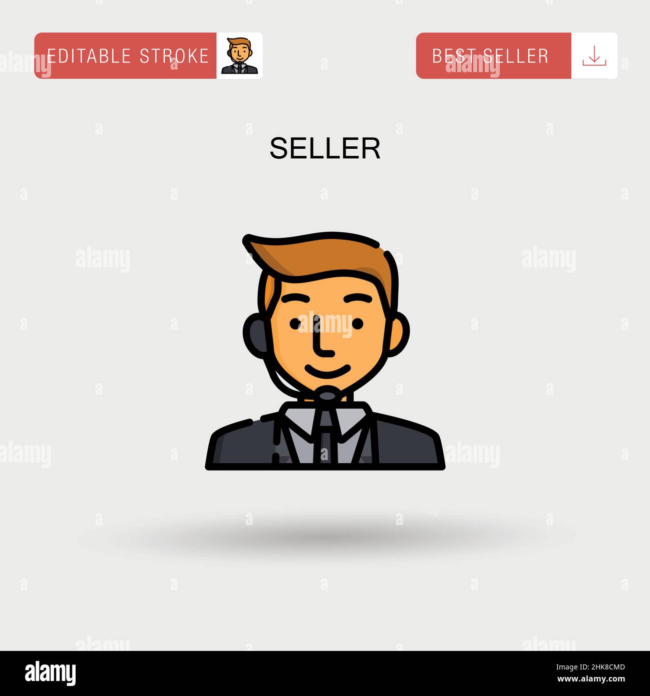 Best seller icon flat icon hi-res stock photography and images - Alamy