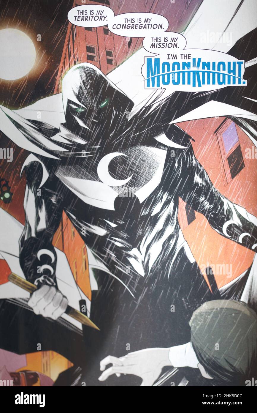 Lunar Landscape Comic Book