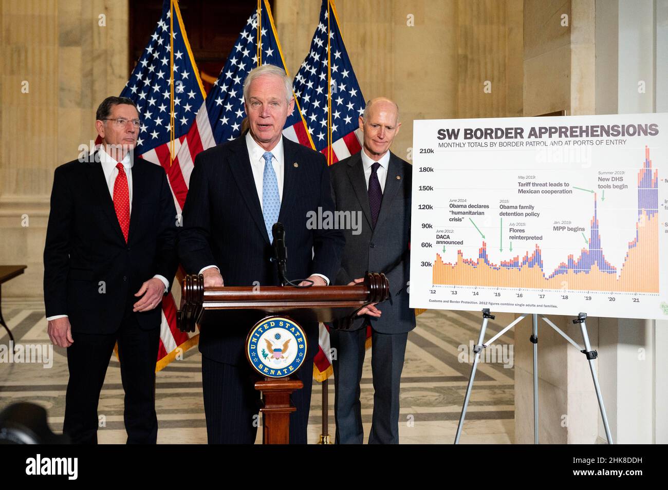 Senator ron johnson speaking hi-res stock photography and images - Alamy